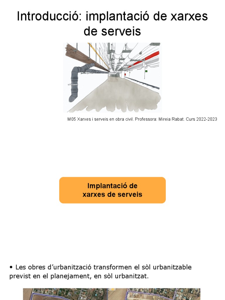 Introducciã - Implantaciã de Xarxes de Serveis | PDF