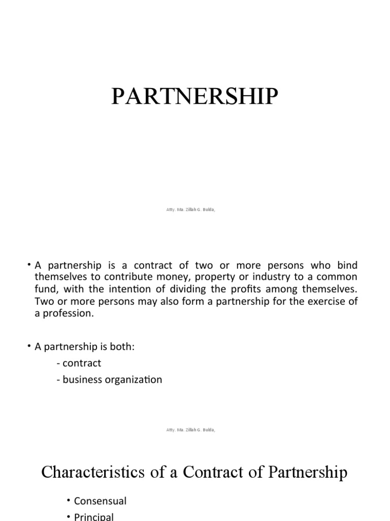 Partnership Study Guide | PDF | Partnership | Liquidation