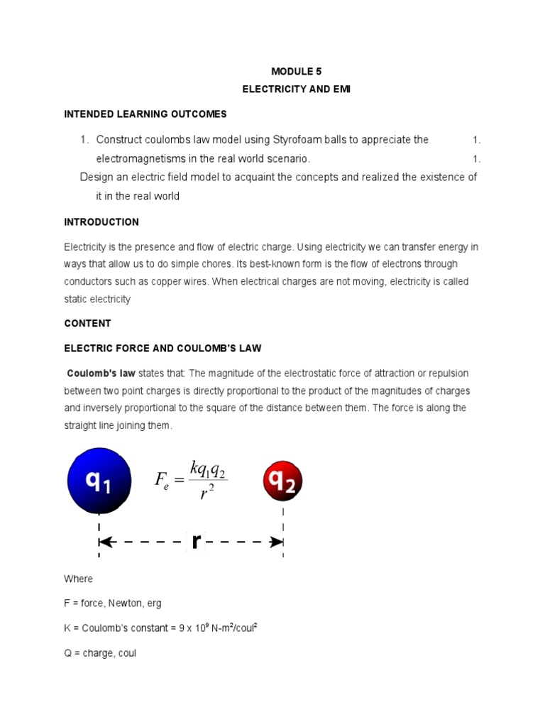 Module 5 Modern Physics Pdf Voltage Electric Field