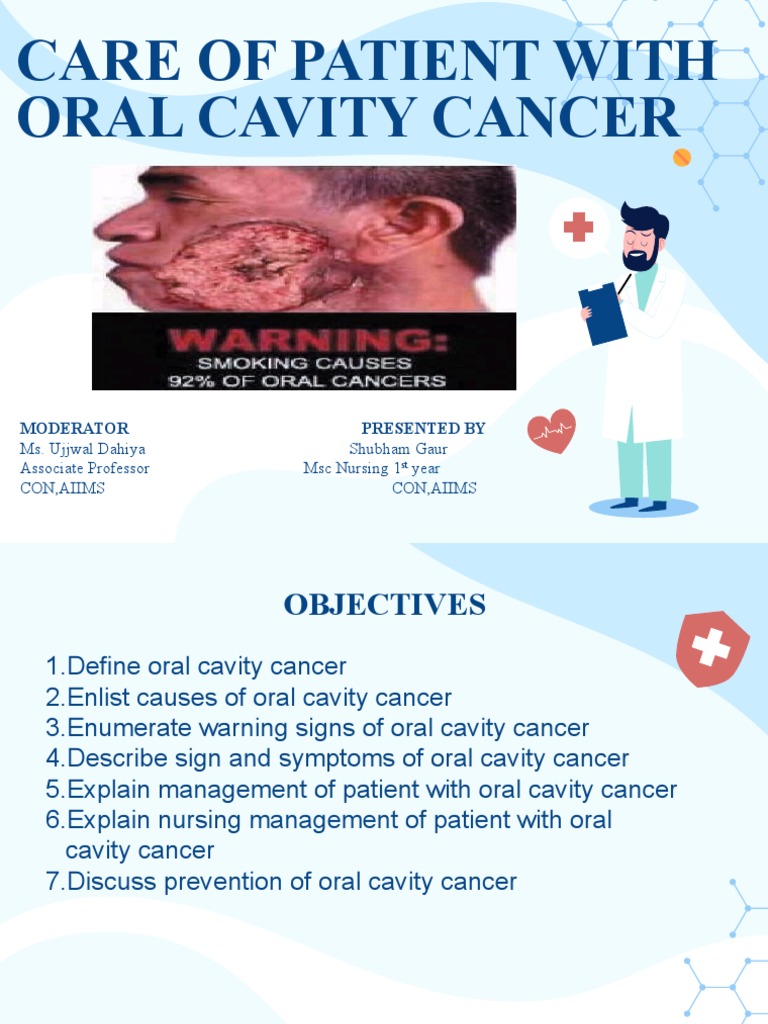 Oral Cancer Seminar | PDF | Cancer | Dentures