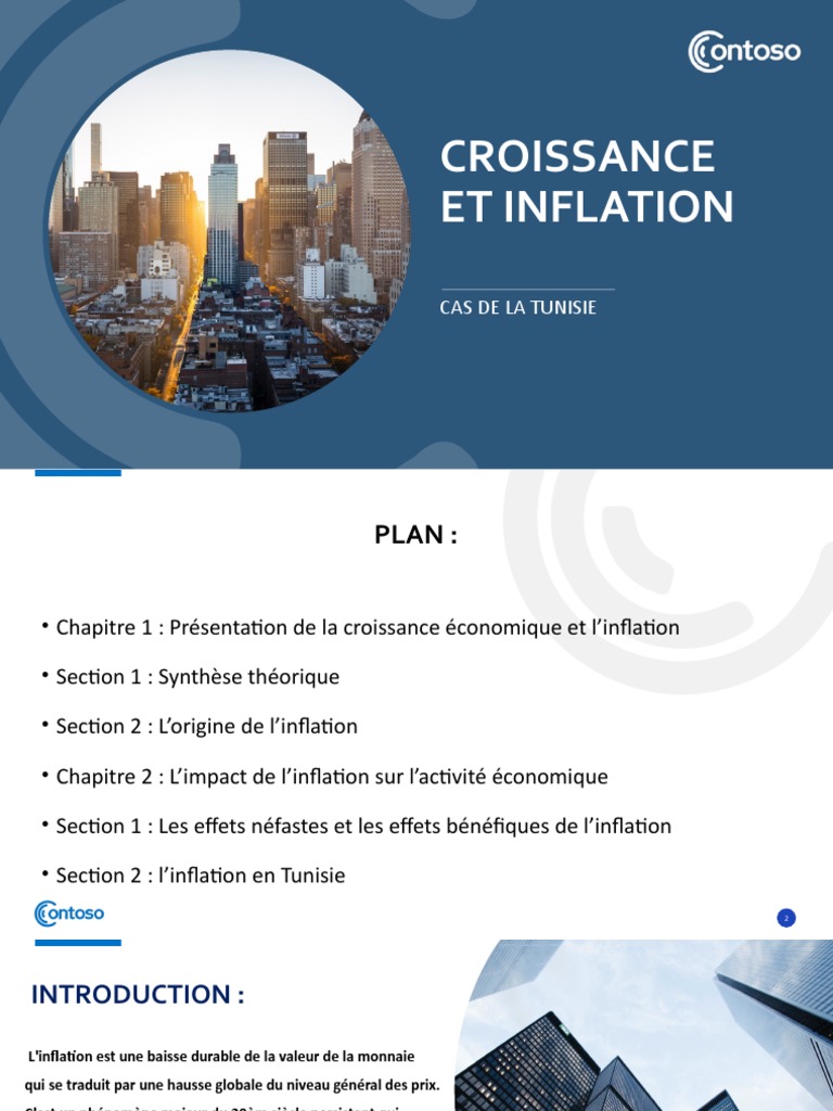 Croissance Et Inflation | PDF | Inflation | Croissance économique