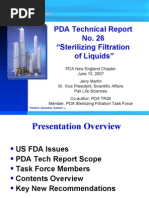 PDA Technical Reports List | PDF | Sterilization (Microbiology) | Risk ...