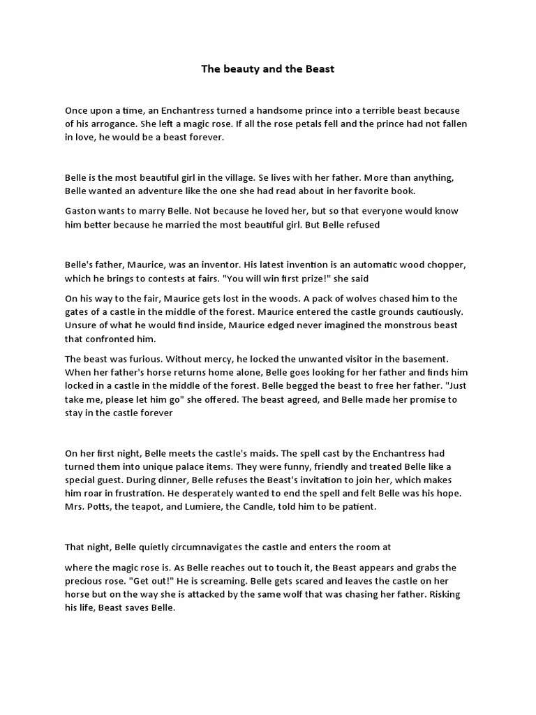 Beauty and The Beast | PDF