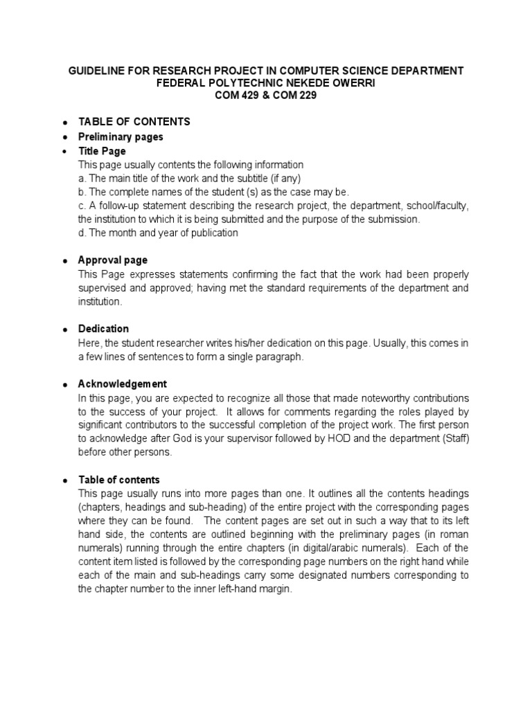 Project Guidline Modified-1 | PDF | Feasibility Study | Computer Program