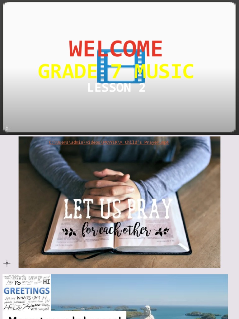 Grade 7 Music Lesson 2 | PDF | Rhythm | Musical Forms