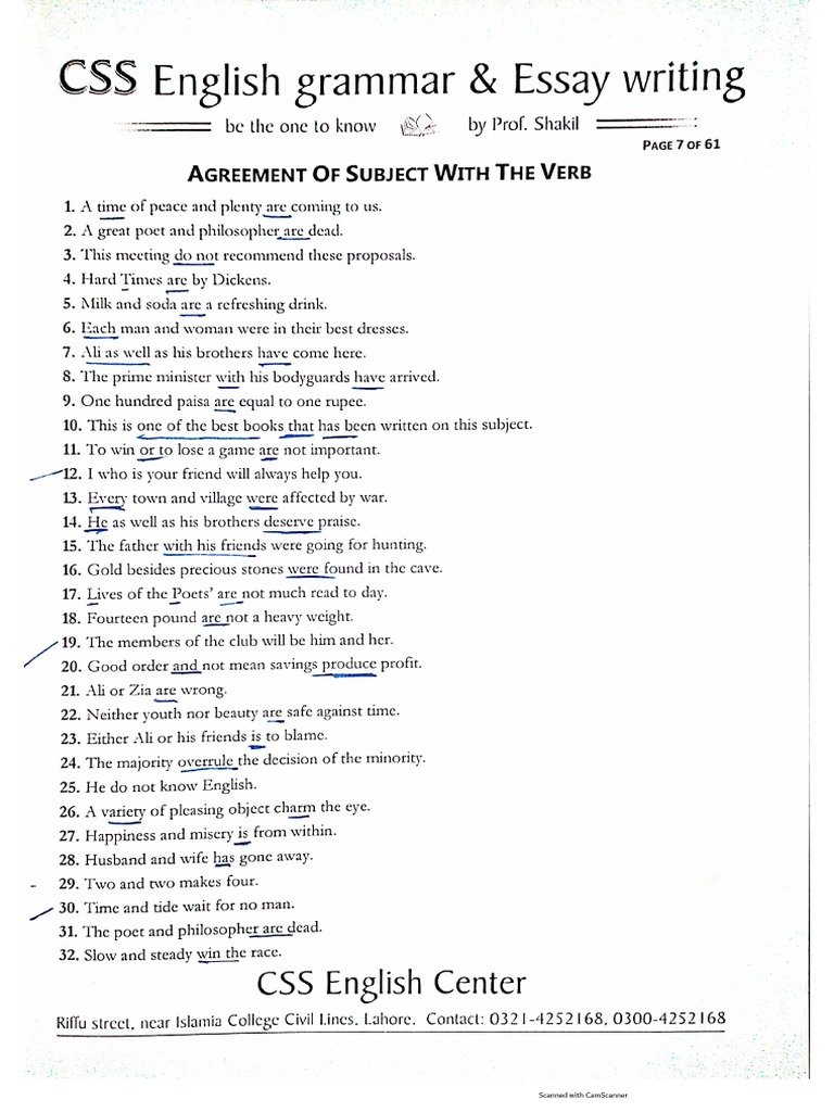 Sentence Correction | PDF