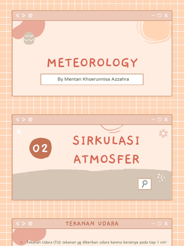 Sirkulasi Dan Gerak Atmosfer | PDF