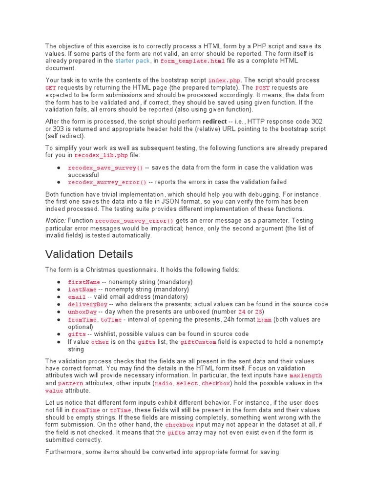 Php Form Processing Pdf Hypertext Cyberspace