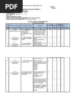 Planificare Xi Dirigentie Module | PDF