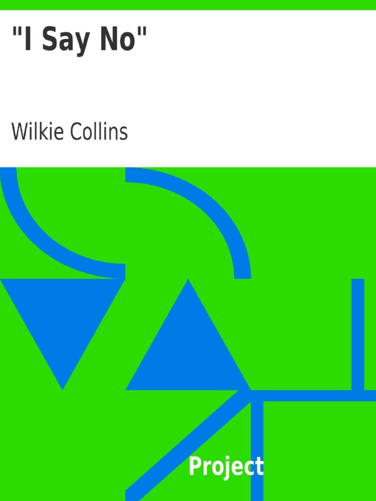 I Say No | PDF