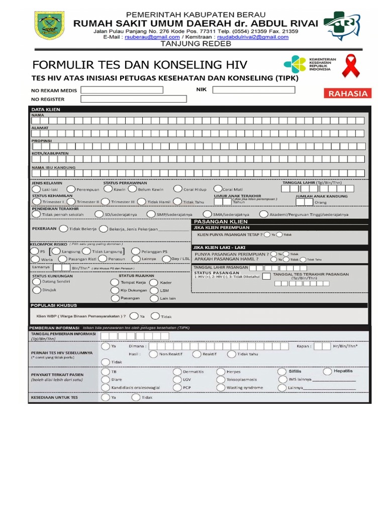 Form KTHIV (TIPK) | PDF
