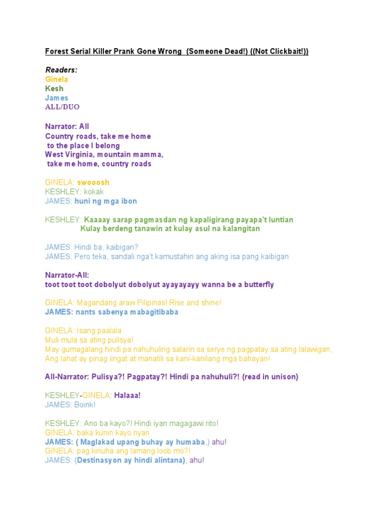 Tula Dula Script | PDF