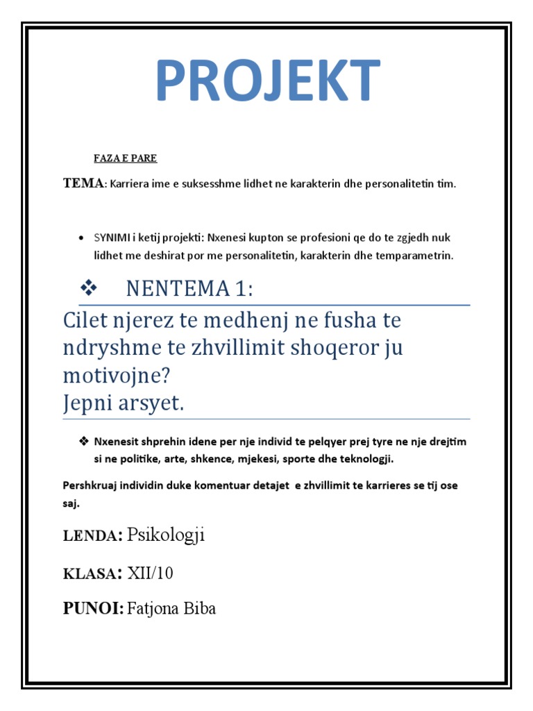 Psikologji | PDF