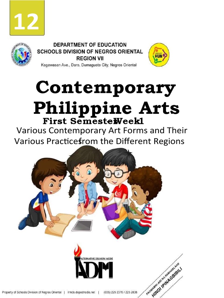 FINAL - Contemporary Arts - Week 1 For Student | PDF | Learning ...