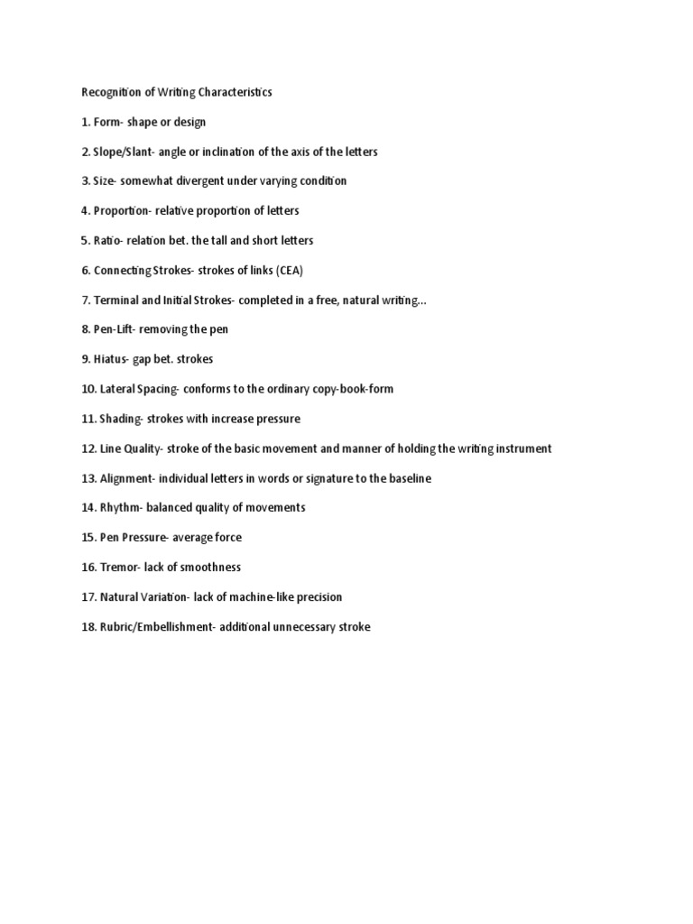 Questioned Document Examination | PDF