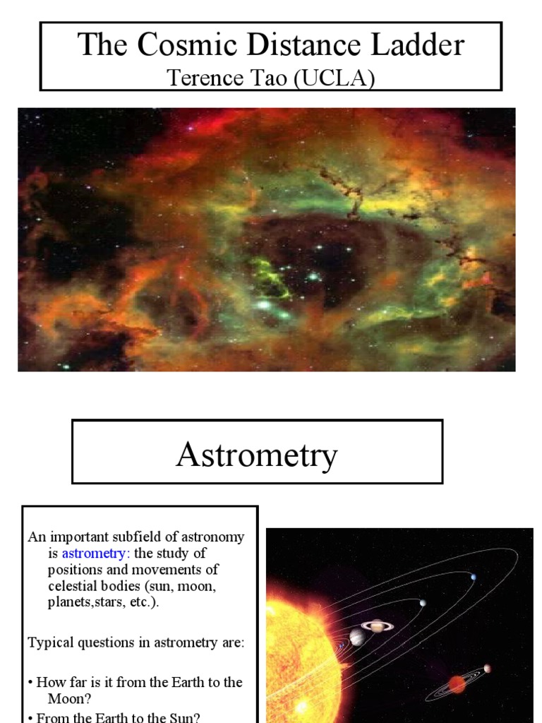 Cosmic Distance Ladder | Download Free PDF | Astronomical Unit | Moon