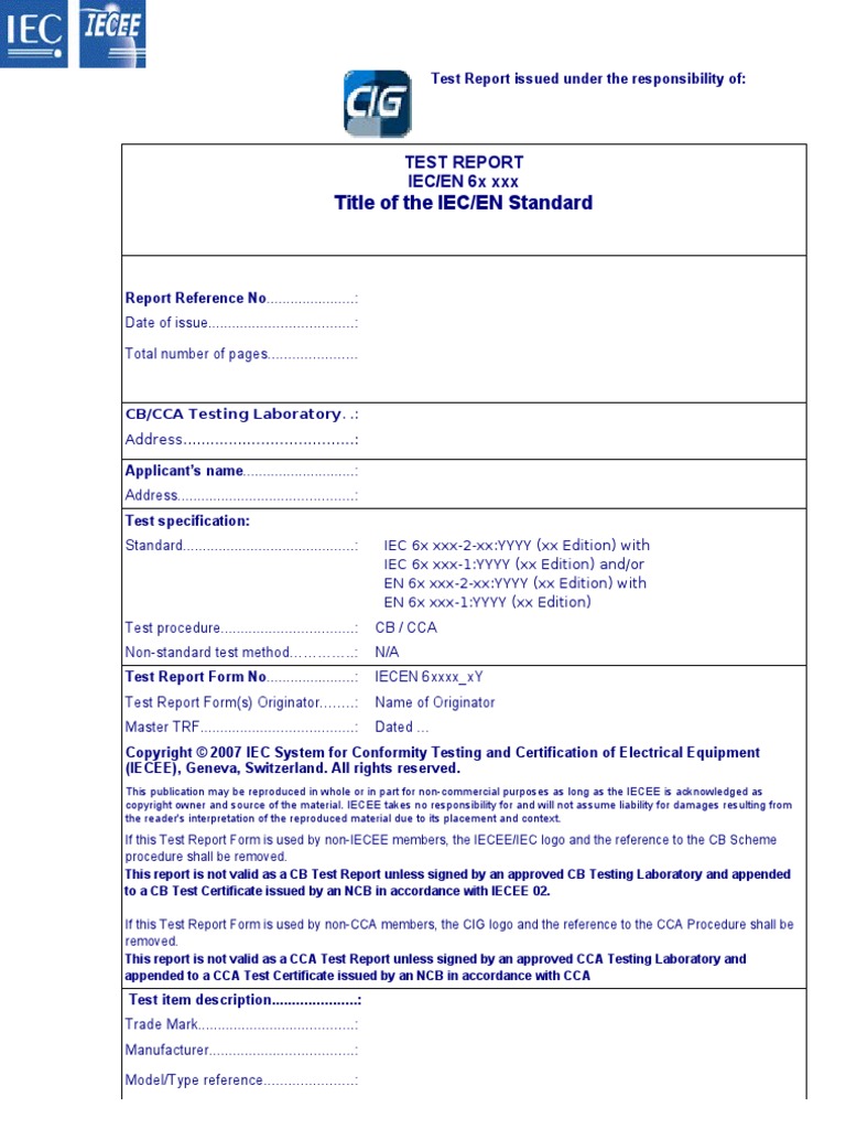 Title of The IEC/EN Standard | PDF | Insulator (Electricity) | Electricity