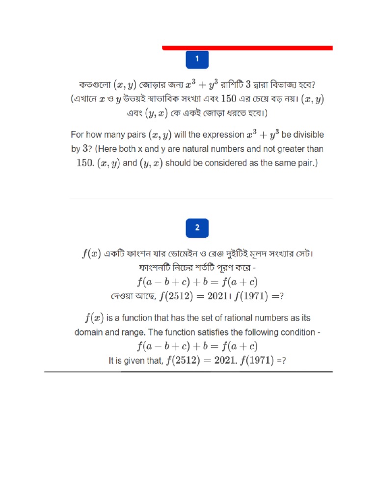 Bdmo Online Regional2022 | PDF