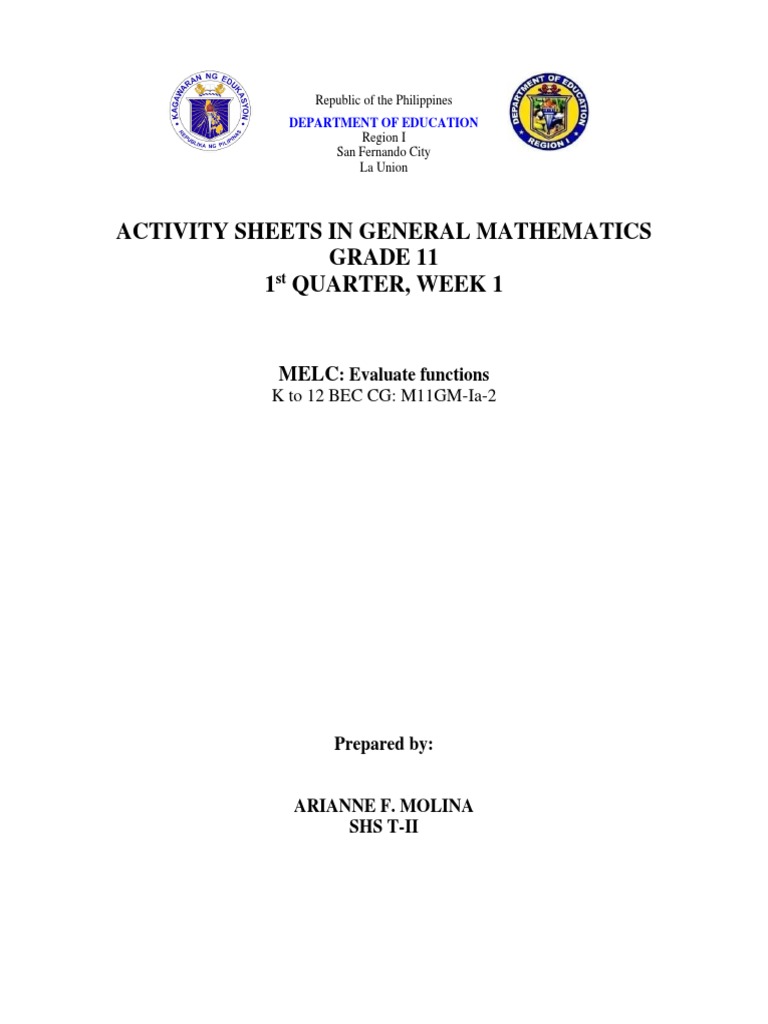 Evaluating Functions to Decode a Message | PDF | Function (Mathematics ...