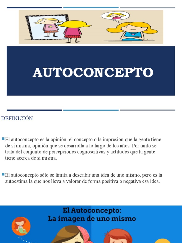 AUTOCONCEPTO | PDF | Autoestima | Autoconcepto