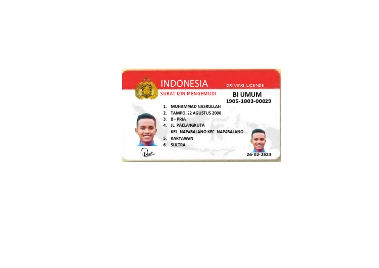 BLANKO SIM BII (Versi Baru) | PDF