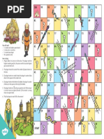 Printable Snake and Ladder Game Board | PDF | Board Games | Tabletop Games