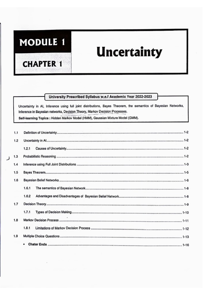 Ai DS 2 Book-Chpt-1 | PDF