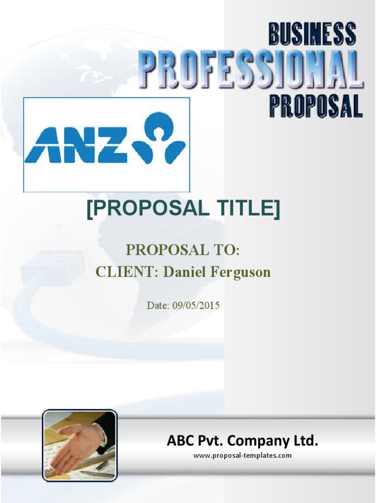 Bank Loan Proposal Free Ms Word Template | PDF