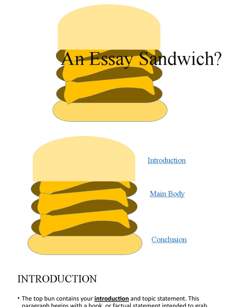 Essay Structure: The Essay Sandwich | PDF