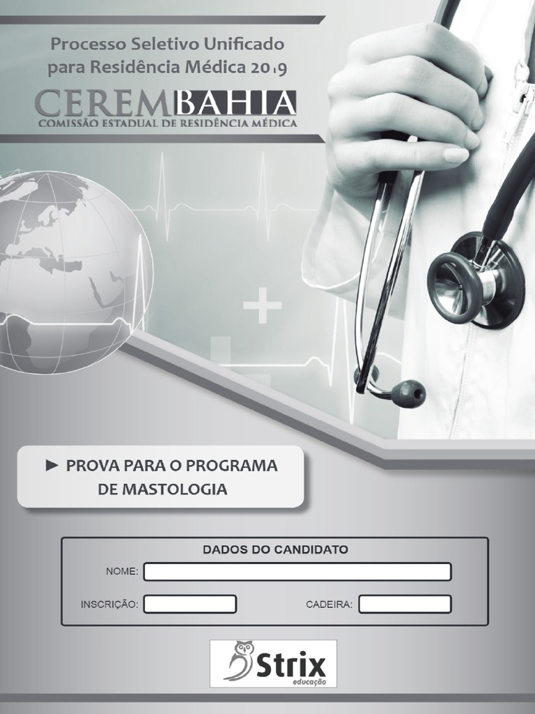 Prova SUS-BA 2019 - Residência Médica ACESSO DIRETO | PDF