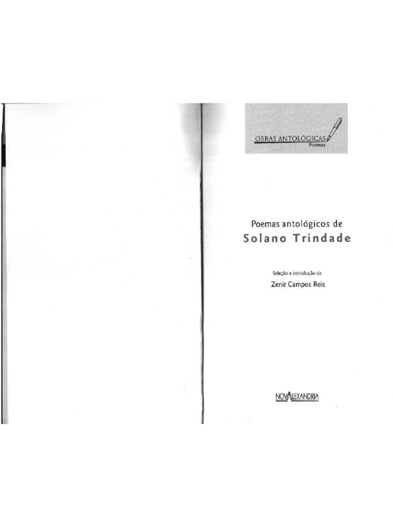 Poemas Solano Trindade | PDF