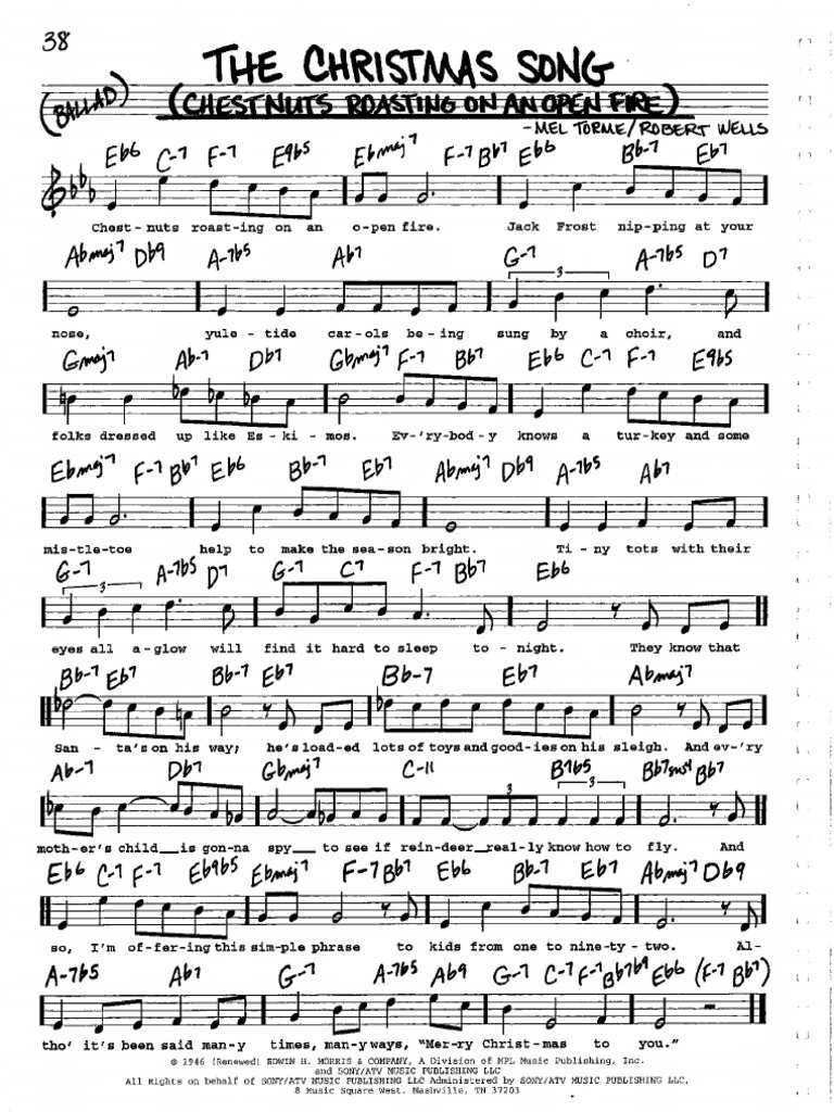 Christmas Fake Book | PDF