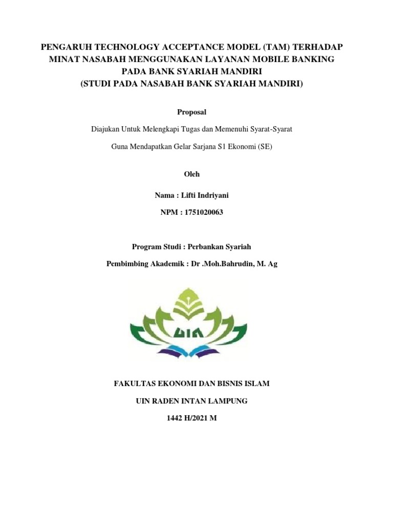 Revisii Proposal Lifti Indriyani II FIXXX | PDF | Bisnis