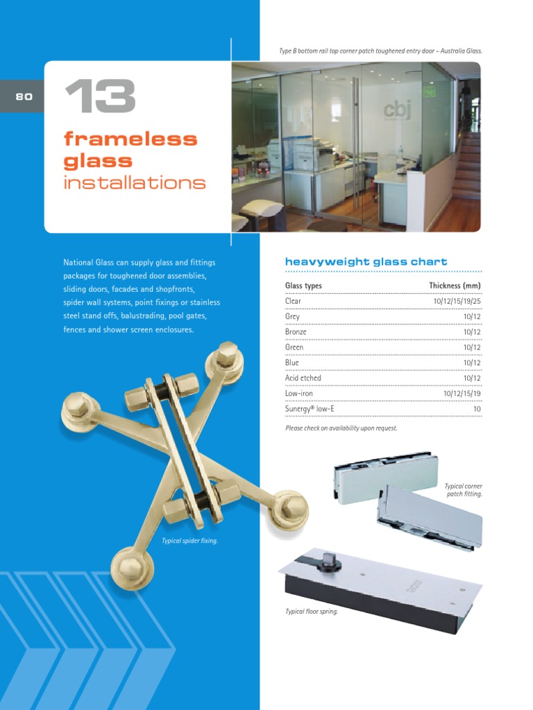 Toughened Glass Installation | PDF | Door | Shower