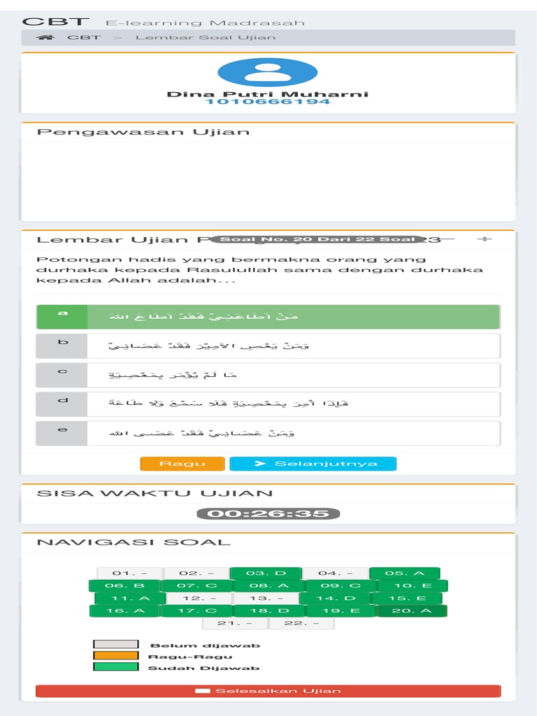 Computer Based Test (CBT) | PDF