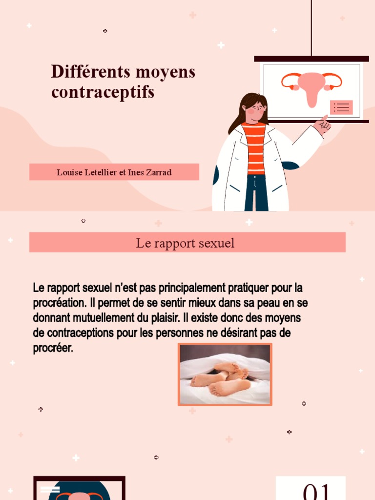 Les Différents Moyens de Contraception | PDF | Contraception | Pilule combinée