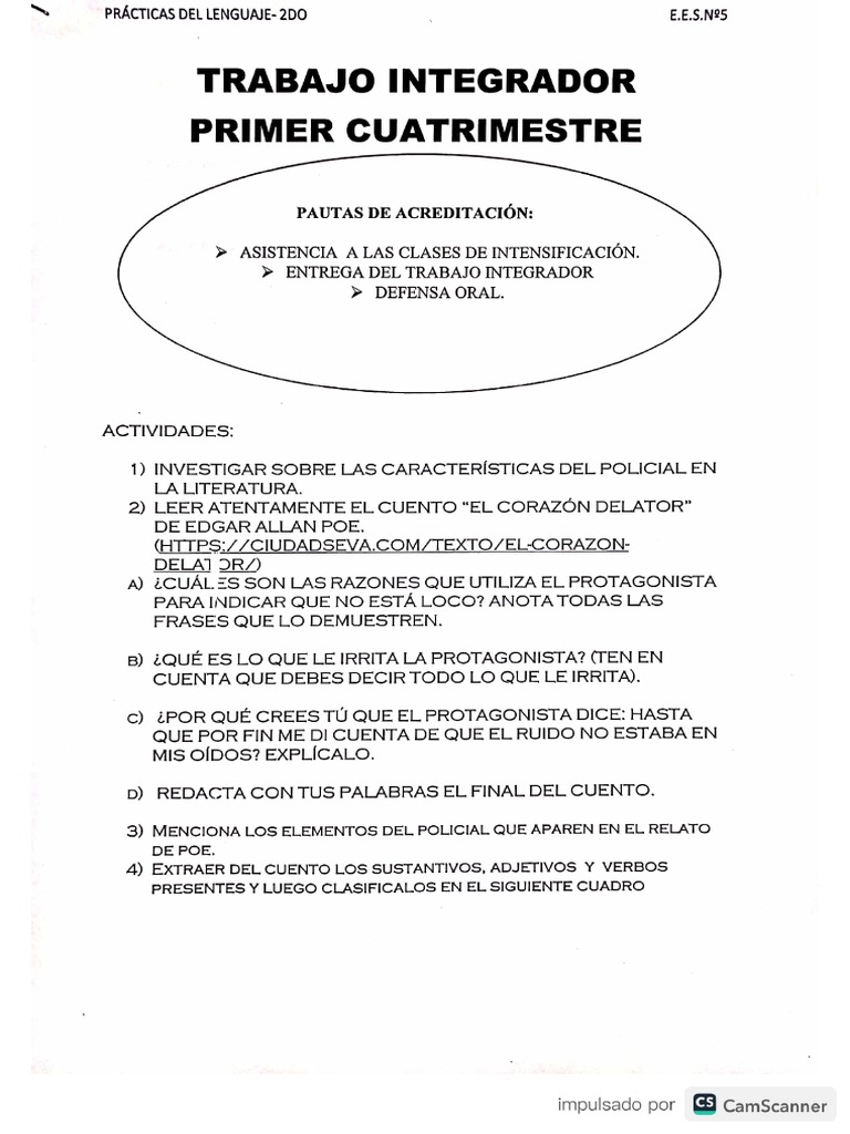 Intensificación - 2do - PDL | PDF