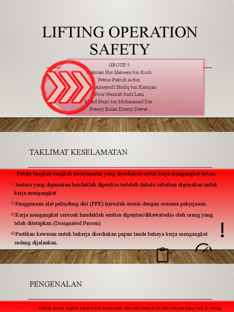 JSA Lifting Operation Safety 1 | PDF