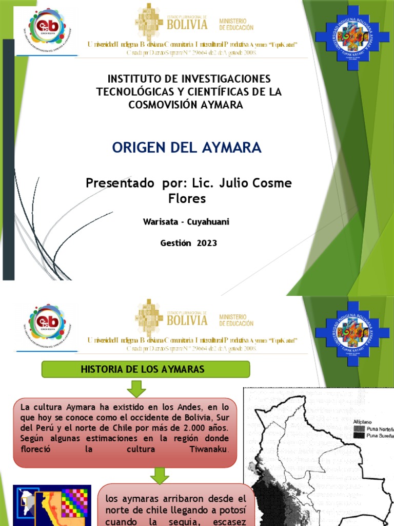 Aymaras Origen | PDF | Andes