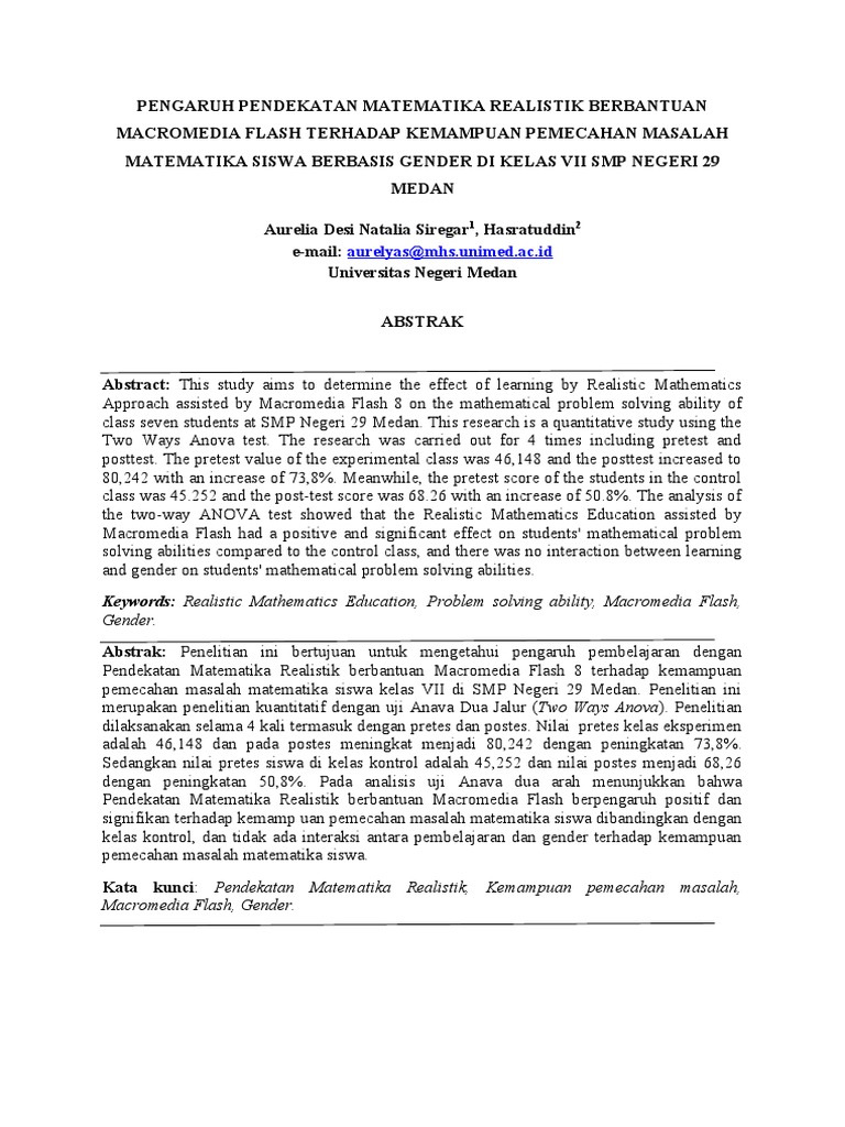 Jurnal Aurelia Siregar | PDF