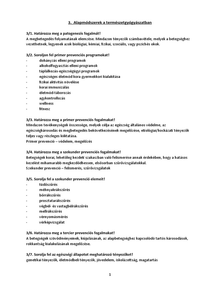 FINAL TGY 3 - Alapmódszerek | PDF