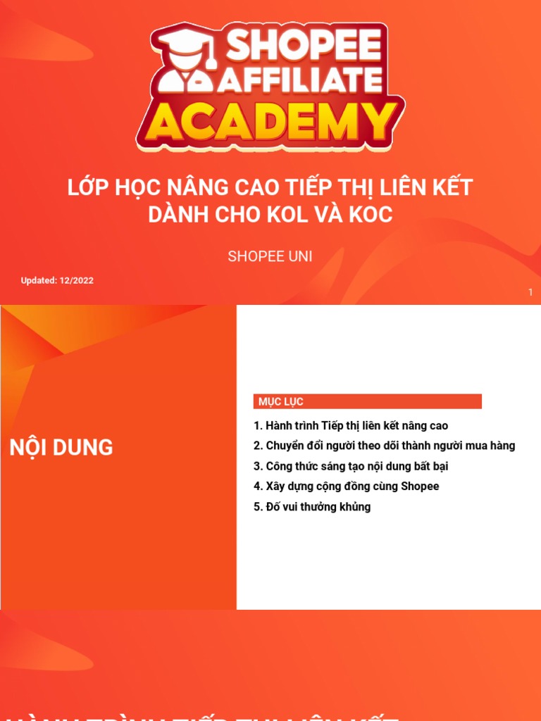Advanced Kit KOL_KOC [Cập Nhật 12_2022] | PDF