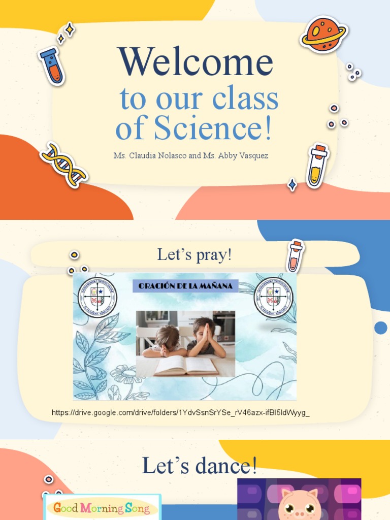 Welcome to Ms. Claudia's Science Class | PDF