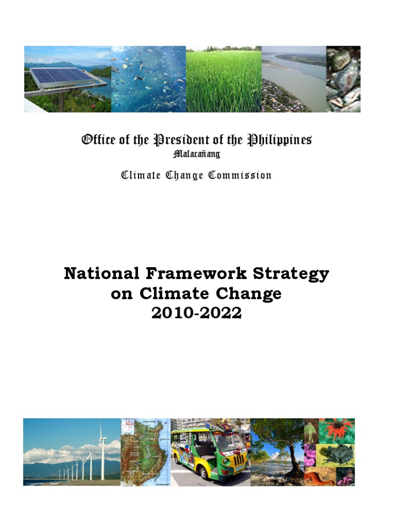 National Framework Strategy On Climate Change: Office of The President ...