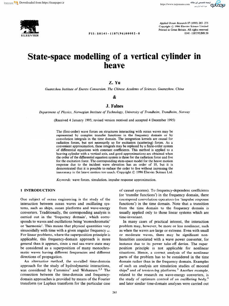 State Space Modeling Ssm Pdf Laplace Transform Convolution