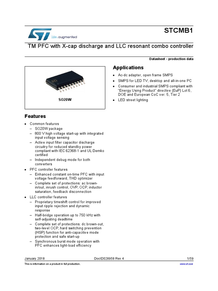 STCMB 1 | PDF | Mosfet | Capacitor