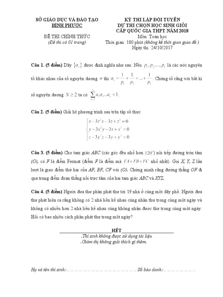 Binh Phuoc HDC | PDF