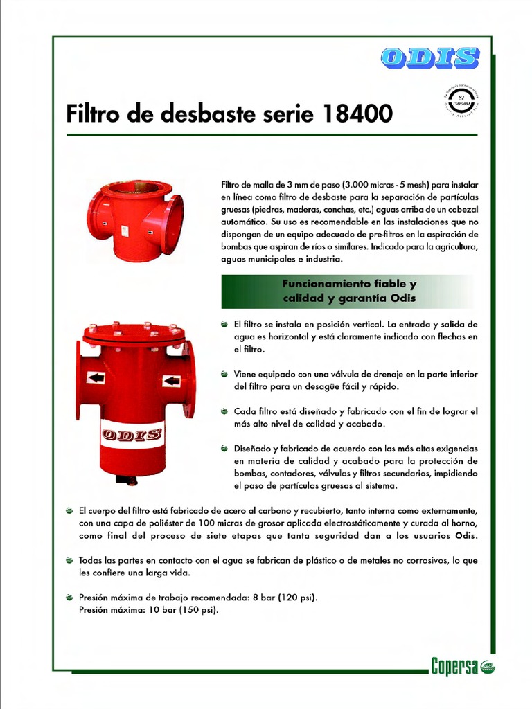 Odis 18400f | PDF