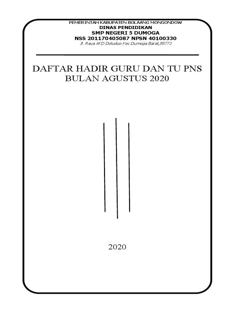 Kafer Daftar Hadir | PDF