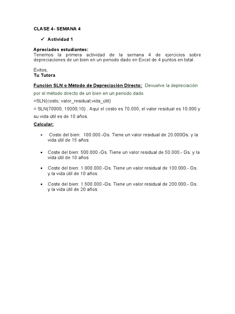 Actividad1 Semana4 Tarea | PDF